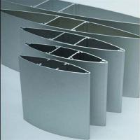 China 45x200 Aluminum Sun Louver Woodgrain Aerofoil Louvre Blades Metal Aluminum for sale