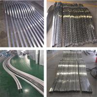 China Aluminum Wave Baffle Metal Ceiling Design 1mm-4mm Thick Decorative Ceiling Design for sale