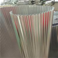 China Aluminum Corrugated Core Sandwich Panel 1500x3000mm 15mm Thick for sale