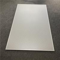 China 600x1200 Perforated Aluminum Metal Ceiling Acoustic Clip In Ceiling Panels for sale