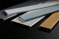 China Corridor C Strip 0.9mm Aluminum Plank Ceiling Panel 15mm High for sale