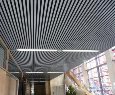 China U Strip Aluminum Metal Ceiling 0.8mm for sale