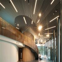 China Dia 50mm Aluminum Metal Ceiling Extruded O-Shaped Pipe Baffle Ceiling System for sale