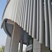 China Aerofoil Shaped External Aluminium Louvres 6000mm Length external louvre shutters for sale