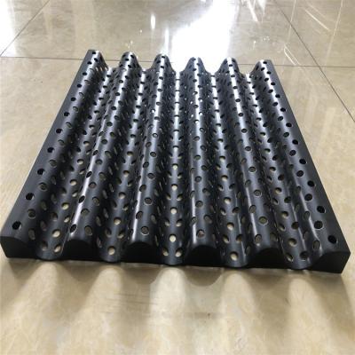 China 600X600 Corrugated Metal Ceiling Tiles 6mm Sound Absorbing Ceiling Panels for sale