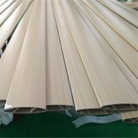 China 55x300 Fireproof Aluminum Sun Louver 2.5mm With Aerofoil Louver Blades for sale