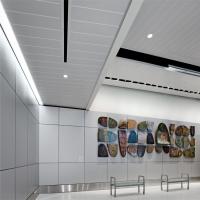 China C100 Aluminum Metal Ceiling C Shaped 100mm Width PE Painting for sale