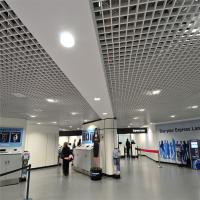 China Suspended 200x200mm Open Cell Ceiling Panels 40mm High PVDF Painting for sale