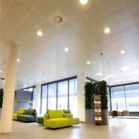 China 0.5mm Perforated Aluminum Metal Ceiling Clip In Ceiling Tiles 1.8mm Hole for sale