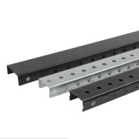 China C Shaped Perforated Suspended Ceiling Accessories Universal Keel for sale