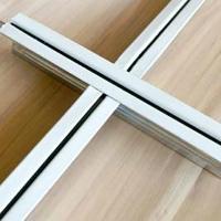 China White Suspended Ceiling Galvanized Steel T Bar 24x38mm Lay In for sale