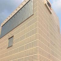 China Perforated Exterior Decorative Metal Wall Panels Aluminum Alloy 2-5mm for sale