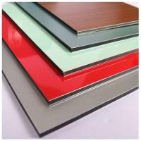 China 1220x3050mm ACM Composite Sandwich Panel PE Coated Solid Core Aluminum Composite Panel for sale
