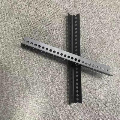 China Perforated L Shaped Suspended Ceiling Accessories Powder Coated Galvanized Steel for sale