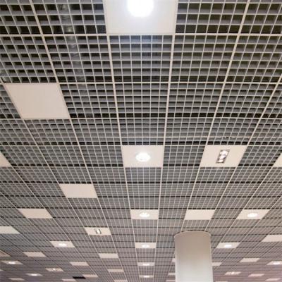 China 600x600 Aluminum Metal Ceiling Corruption Proof T Grid Open Grid for sale