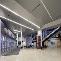 China 300mm Width Aluminum Metal Ceiling C300 PVDF Coating Surface for sale