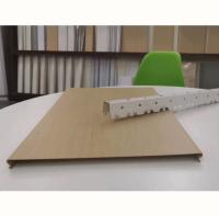 China 300mm Width Aluminum Metal Ceiling C300 PVDF Coating Surface for sale