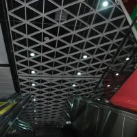 China Extruded Grille Triangle Shaped Ceiling Design ISO9001 Light Weight for sale