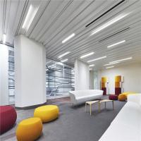 China U Shaped Open Multi Panel Ceiling Plain Pattern 0.5mm Thickness for sale
