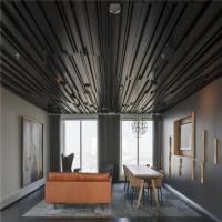 China U Shaped Open Multi Panel Ceiling Plain Pattern 0.5mm Thickness for sale