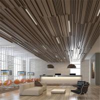 China U Shaped Open Multi Panel Ceiling Plain Pattern 0.5mm Thickness for sale