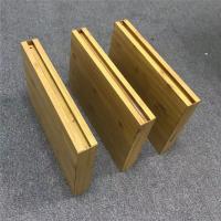 China Extruded Baffle Aluminum Strip Ceiling 40x200mm Non Parallel for sale