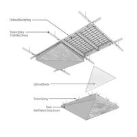 China Aluminum Random Perforated Ceiling Design PVDF Coated Hallway Ceiling Design for sale
