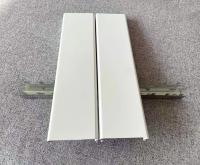 China Corridor C Strip 0.9mm Aluminum Plank Ceiling Panel 15mm High for sale