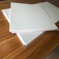 China ISO9001 Clip In Metal Ceiling Tiles Swing Down 600x600 Concealed Ceiling Tiles for sale