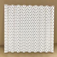 China Sound Insulation Corrugated Metal Ceiling Panels Perforated Corrugated Panel 30mm for sale