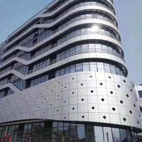 China PVDF Solid Aluminum Facade Panels Polyester Powder Coated 2000x4000mm for sale
