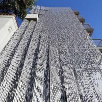 China PVDF Coating Aluminum Cladding Panel With Customized Perforation for sale