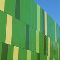 China Fire Resistant Composite Sandwich Panel ACP 1220x2440mm Golden Color for sale