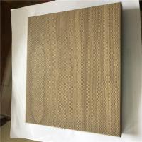 China Micro Perforated Composite Sandwich Panel Aluminum Honeycomb Heat Transfer for sale