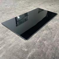 China Clip In Stainless Steel Ceiling Panel 0.45mm 600x1200 Black Decorative for sale