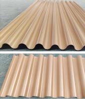 China Aluminum Corrugated Metal Ceiling Panels Polyester Powder Coated for sale