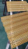 China Veneered Corrugated Aluminum Wall Panels Non Perforated Silver Grey for sale
