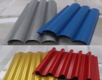 China Hook On Corrugated Ceiling Tiles 2x4m Polyester Powder Coating for sale