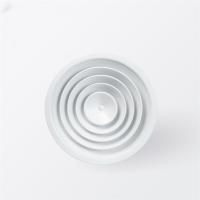 China Dia 300 Ceiling Air Diffuser Anodized Extruded Circular Air Diffuser for sale
