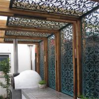 China PVDF Laser Cut Aluminum Panels 5mm Decorative Exterior Wall Panels for sale