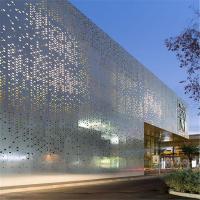 China Aluminium Perforated Wall Cladding Panels Exterior 4mm Thickness for sale