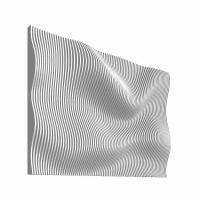 China 2.85mm Thickness Metal Ceiling Design Acoustical Ceiling Baffles Wave Like Ceilings for sale
