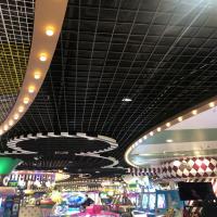 China Simple Installation Grid Aluminum Ceiling Tiles 100x100mm for sale