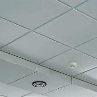 China 1.0mm Thickness Aluminum Lay In Ceiling Metal Square Tiles White Color for sale