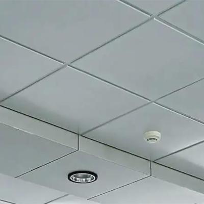 China 1.0mm Thickness Aluminum Lay In Ceiling Metal Square Tiles White Color for sale