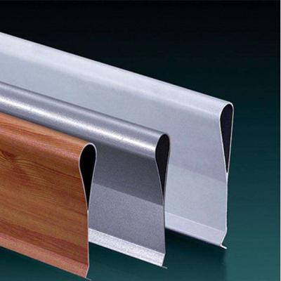 China Dripping Shaped Aluminum Metal Ceiling 1.3mm Thickness Indoor Decoration for sale
