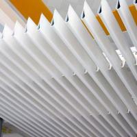 China Dripping Shaped Aluminum Metal Ceiling 1.3mm Thickness Indoor Decoration for sale