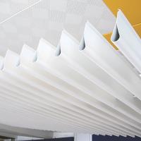 China White Water Drop Screen Ceiling Aluminum Alloy U Shaped Screen Ceiling for sale