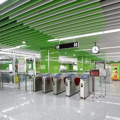 China White Water Drop Screen Ceiling Aluminum Alloy U Shaped Screen Ceiling for sale