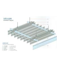 China White Water Drop Screen Ceiling Aluminum Alloy U Shaped Screen Ceiling for sale